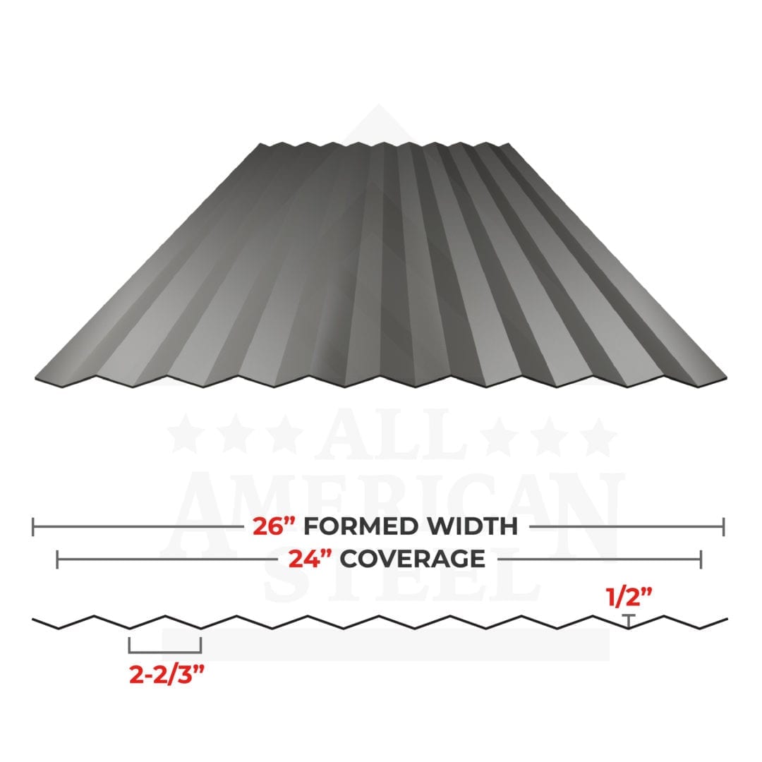 2 1/2" Corrugated - All American Steel